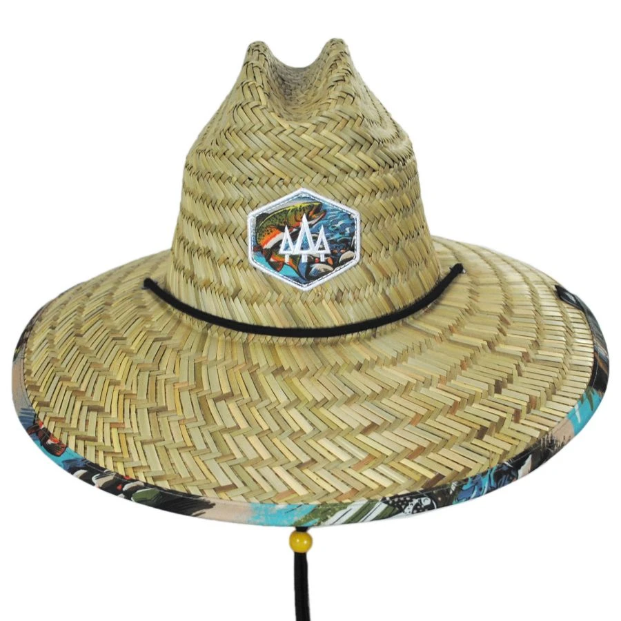 This is an ideal gift for family - cheap Dry Fly Straw Lifeguard Hat